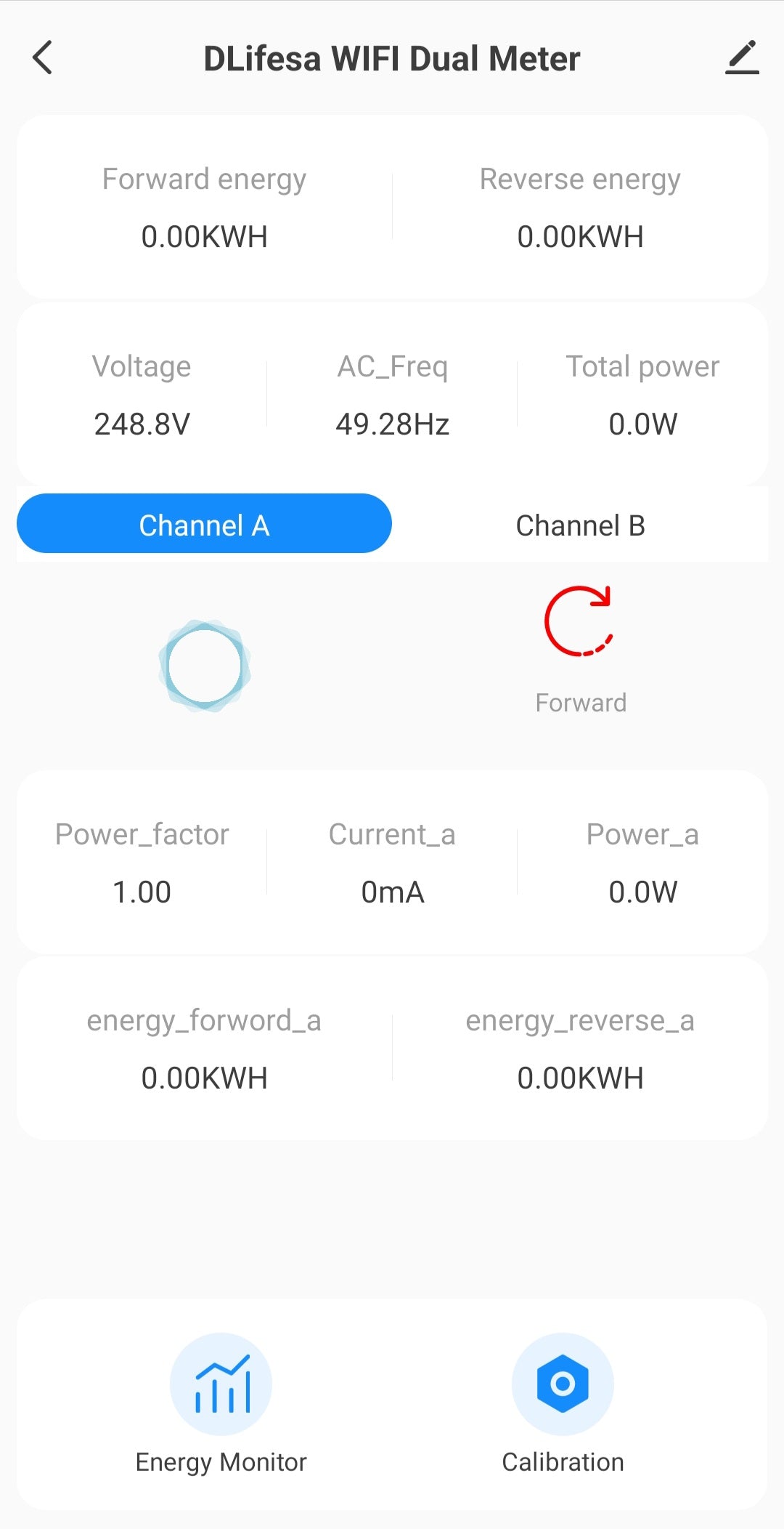Smart Life Tuya WIFI 2CH Mini Power Energy Monitor Clamp Meter 240V 80 ...